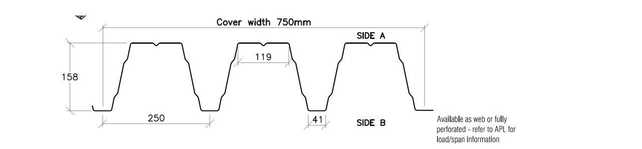 Architectural Profiles - Long Span Decking